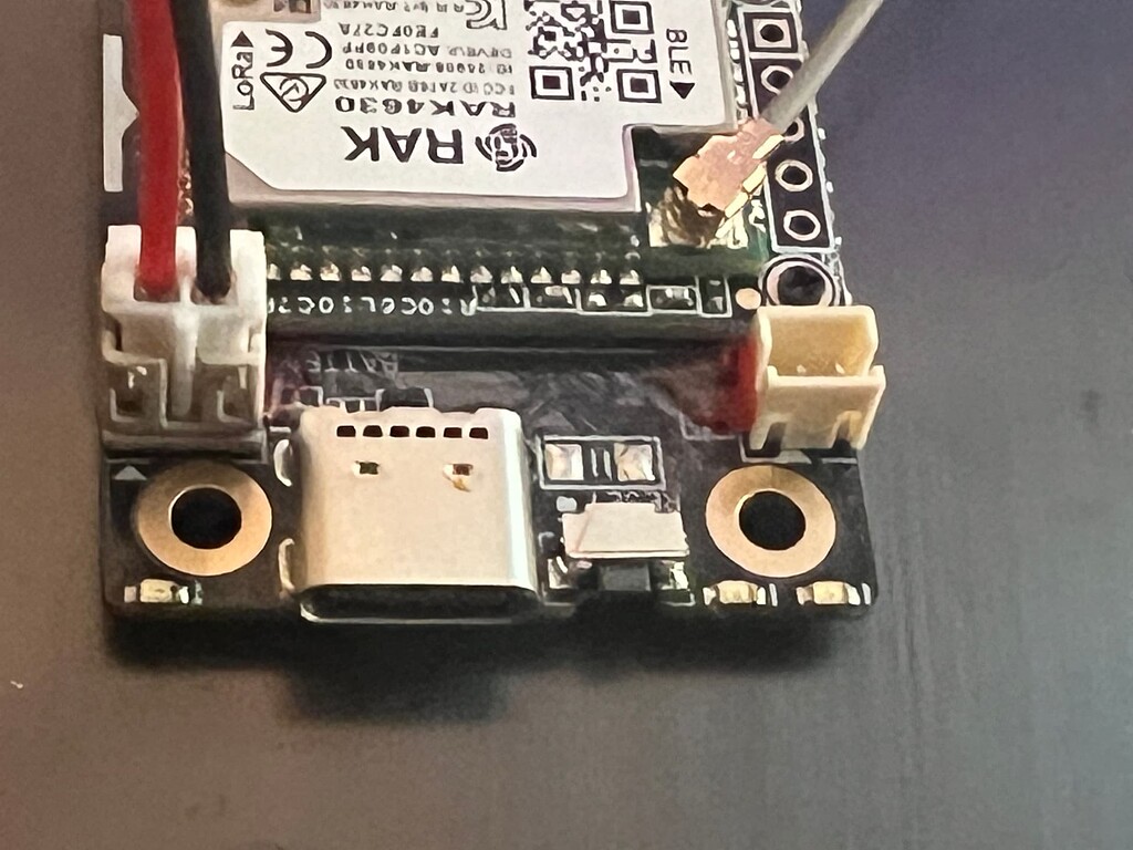 Battery polarity Wisblock starter kit RAK4631 / RAK19007 - WisBlock ...